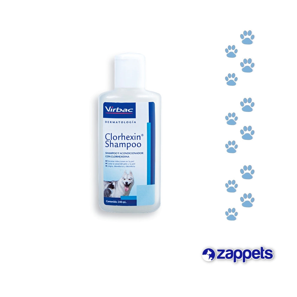 Shampoo Medicado Clorhexin 240ML – Zappets